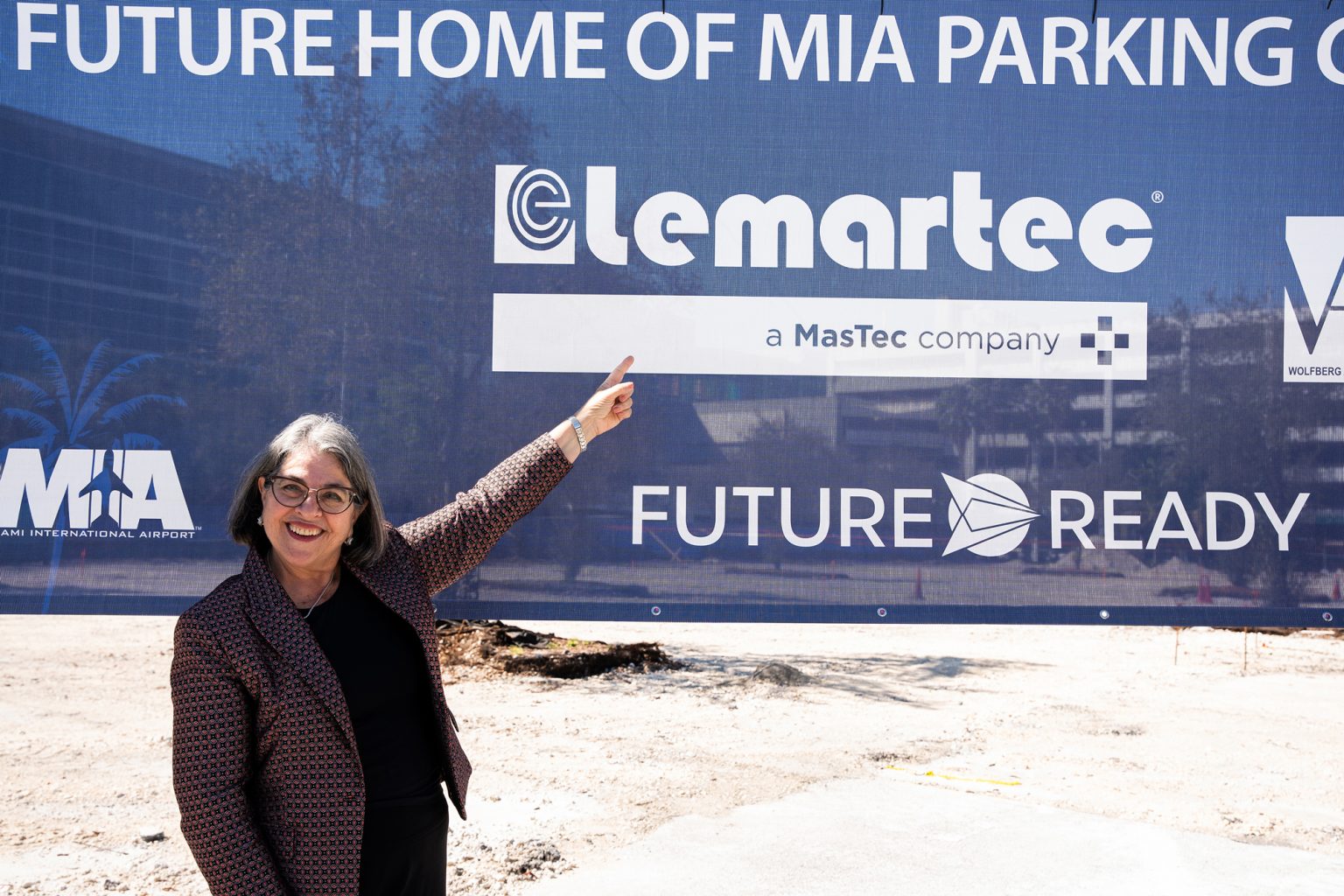 Lemartec breaks ground at MIA Park 6 Parking Garage – Lemartec